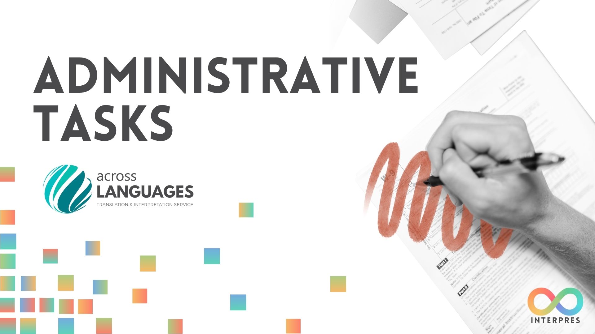 Administrative Tasks – Interpres
